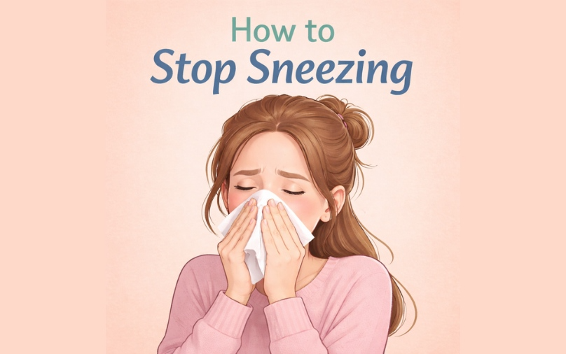 How to Stop Sneezing: Fast Relief and Long-Term Solutions
