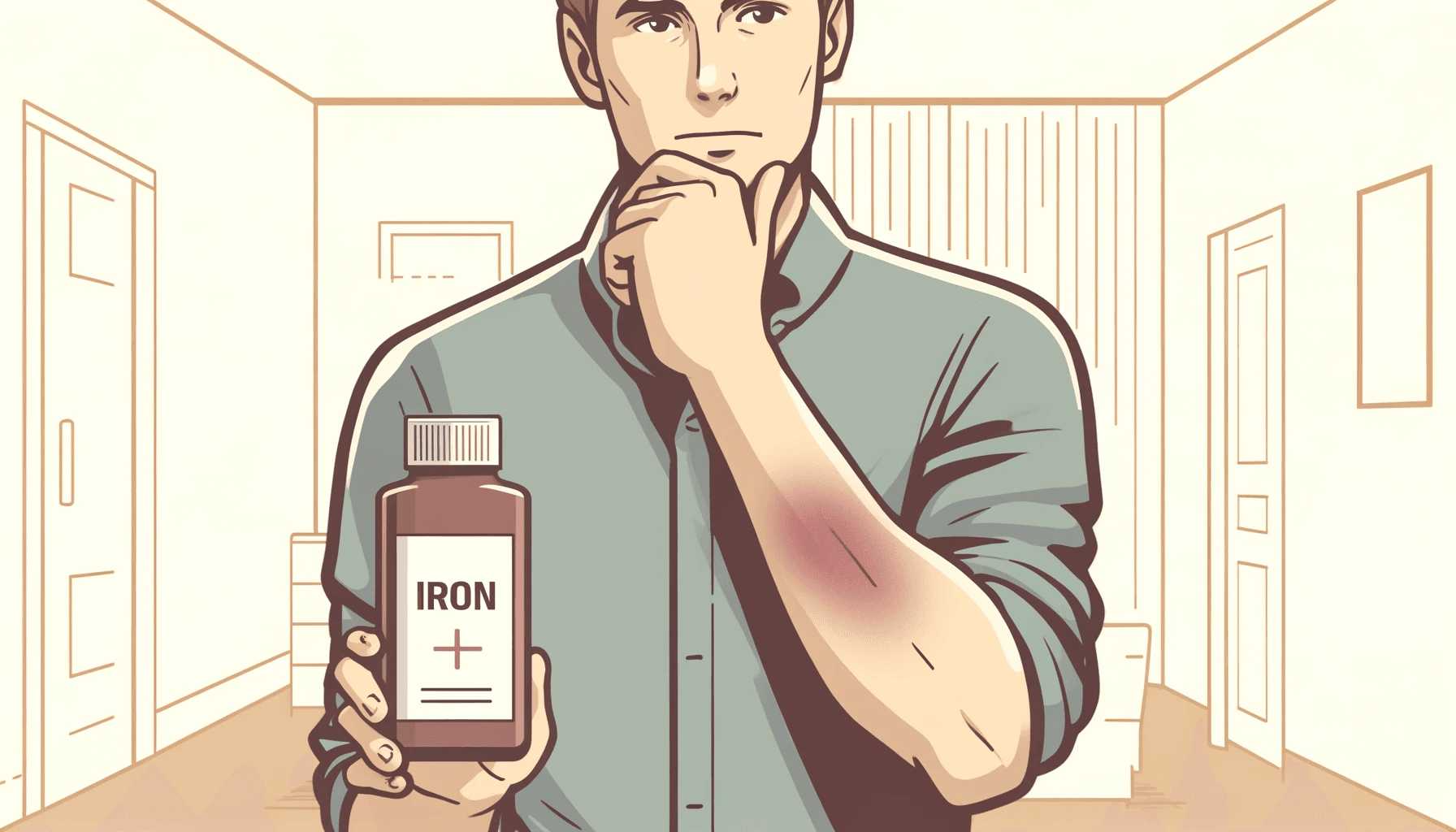 Iron Deficiency Bruising: Insights on Symptoms and Care