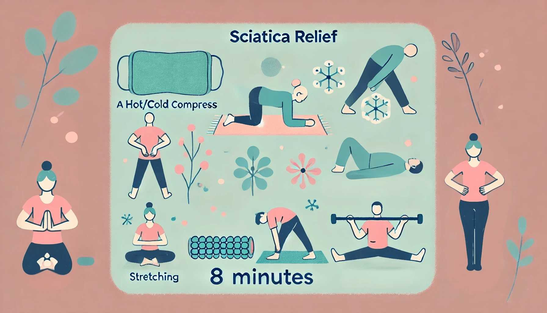 Sciatica Relief in 8 Minutes: Effective Techniques