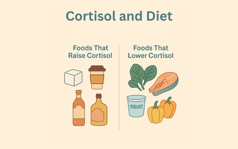 Foods That Raise and Lower Cortisol: Simple Diet Tips