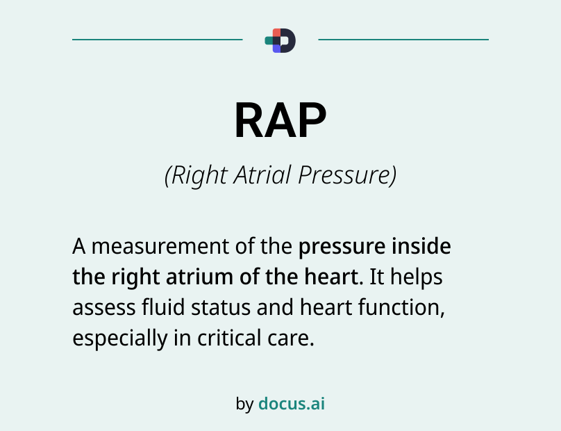 RAP Medical Abbreviation: What It Means in Healthcare